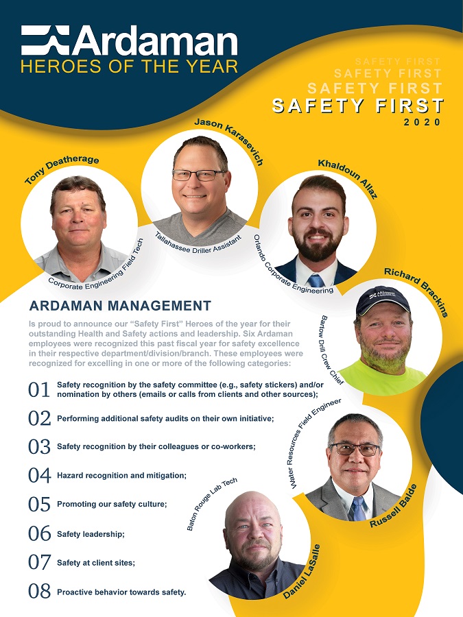 Ardaman Milestones - Ardaman & Associates